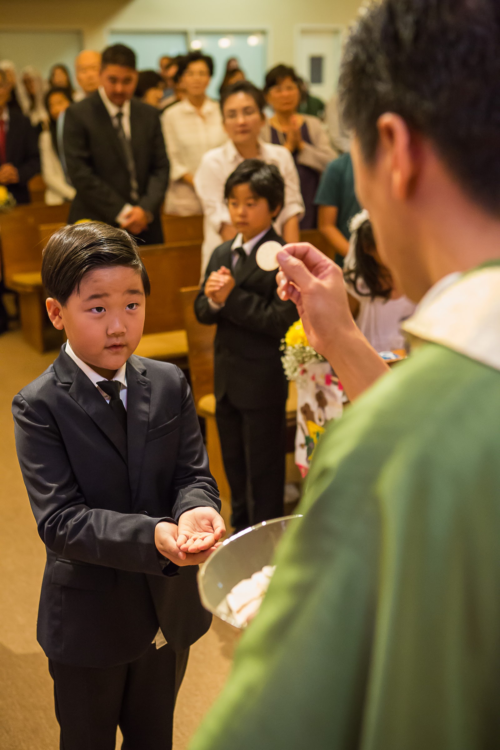 First Communion - 한국 순교자 천주교회 Korean Martyrs Catholic Center